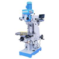 China Vertical Drilling Milling Machine with 1.5kW Spindle Motor Power and 400mm Table Travel for sale