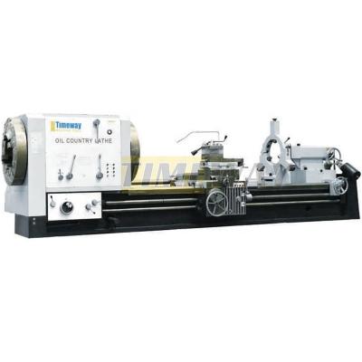China 16500 KG Weight High Selling Big Bore Chuck Oil Country Lathe for sale