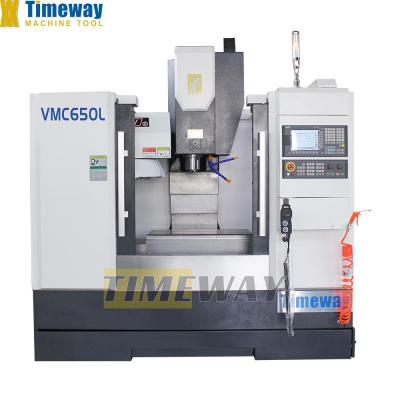China VMC650L Vertical Machining Center 700mm Table Travel ±0.006mm Repeatability Operation for sale