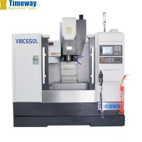 China VMC650L Vertical Machining Center 700mm Table Travel ±0.006mm Repeatability Operation for sale