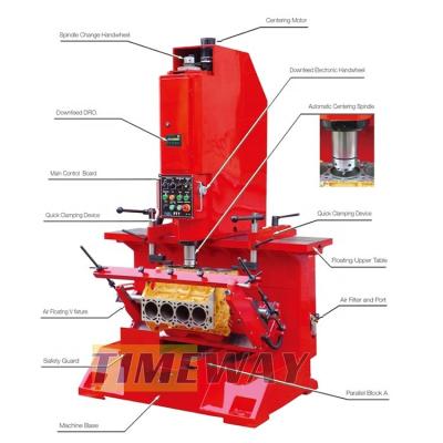 China 1350kg Machine Weight Vertical Air-floating Fine Boring Machine FT7 for and Boring for sale