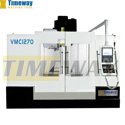 China Rapid Feed Speed 0 15 mm/min VMC 1270 Vertical Machining Center for Metal Milling for sale