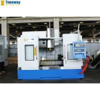 China 3 Axis Vertical Machining Center with 12 Tool Magazine Capacity and 600mm Table Travel Z for sale