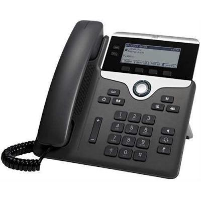 China Cisco CP-7821-K9 Industrial Enterprise VoIP Phone with 2x Gigabit Ethernet Ports and 1-Year Warranty for sale