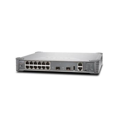China EX2300-C-12P Fanless PoE+ Switch with 12 Ports, 30W PoE, and 40 Gbps Backplane for sale