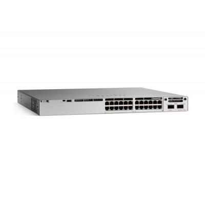 China C9300L-24T-4G-E Gigabit Network Switch 24 Port 208Gbps Capacity 4x1G Uplink for sale