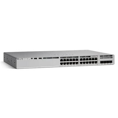 China Cisco C9200L-24T-4G-E 24-Port Gigabit Network Switch with 4x1G Uplinks and 56 Gbps Switching Capacity for sale