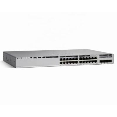China Cisco C9200-24P-A 24-Port Gigabit PoE+ Switch with 176 Gbps Capacity and 160 Gbps Stacking for sale