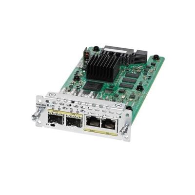 China NIM-2GE-CU-SFP Industrial Optical Switch Module - 2 Port Gigabit Ethernet WAN with Dual-Mode RJ45 & SFP for sale