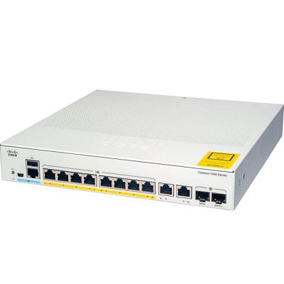 China C1000-8P-2G-L Industrial Optical Switch with 8 PoE+ Ports, 67W Power Budget, and 20 Gbps Switching for sale