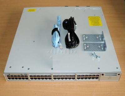 China C9300-48P-A Industrial Optical Switch 48 Port PoE+ 480Gbps Stacking Bandwidth for sale
