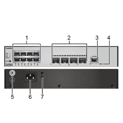 China S5735-L8T4S-A1 Gigabit Ethernet NIC Card with 8x 10/100/1000Base-T Ports and 4 SFP Ports | 18 Mpps Forwarding for sale