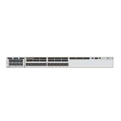 China C9300X-12Y-E SFP Transceiver Module Ethernet Switch - 12 Ports 25G with 208Gbps Capacity and PoE Support for sale