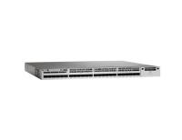 China Cisco Catalyst 3850-24XS-E 24-Port 10G Fiber Switch with 715W Power Supply and Layer 3 Routing for sale