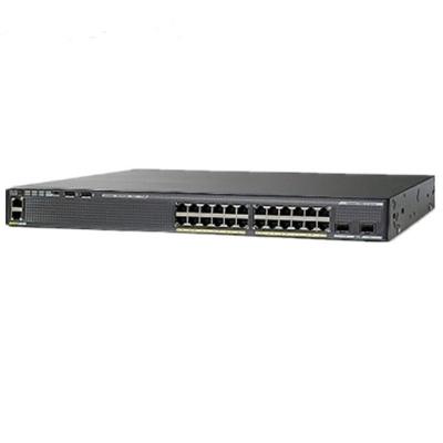 China Cisco WS-C2960XR-24PS-I 24-Port Gigabit PoE Switch with 370W Power and 4 SFP Ports for sale
