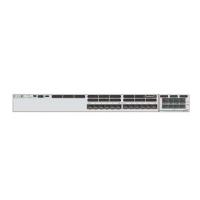 China Cisco C9300X-12Y-A 12 Port 25G SFP28 Stackable Managed Network Switch for sale