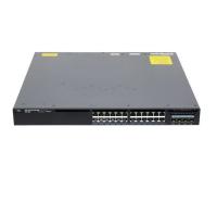 China Cisco WS-C3650-24PS-S 24 Port PoE+ Gigabit Ethernet Switch 370W 4x1G SFP for sale