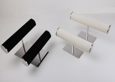 China Round Rod Store Display Props Stand With Steel Base For Watch / Jewelry / Bracelet for sale