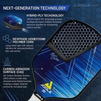 China Lightweight Elongated Pickleball Paddle Honeycomb Polypropylene Core for sale