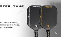 China Full Custom Oversized Black Pickleball Paddles PROLITE s Innovative Power and Performance for sale