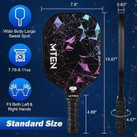 China USAPA Approved Fiberglass Surface Pickleball Set with Indoor Pickleball Rackets Pickleball Paddles Set for sale