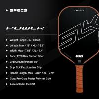 China Custom 2024 Selkirk SLK Halo Control Halo Power Raw Carbon Fiber Pickleball Paddle with a Rev-Core Power Polymer Core for sale