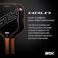 China Custom 2024 Selkirk SLK Halo Control Halo Power Raw Carbon Fiber Pickleball Paddle with a Rev-Core Power Polymer Core for sale
