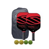 China Training Beginner Pickleball Set 40cm Length With 4 Balls / 1 Bag for sale