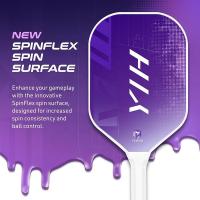 China 16mm Pickleball Paddle Carbon Fiber Player Pickleball Paddles Custom for sale