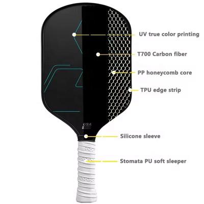 China USAPA Standard Certified T700 Carbon Fiber Pickleball Paddles for Experienced Players for sale