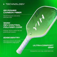China Professional Pickleball Paddles YIH Custom XL Paddle Size and 0.63 inch Thickness for sale