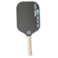 China 16mm Thickness PP Core Black Pickleball Paddle featuring Racing Carbon Fiber Surface for sale