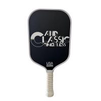 China 419cm Classic Timeless Graphite T700 3K Carbon Fiber Surface PP Core Black Pickleball Paddle for sale