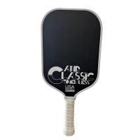 China 419cm Classic Timeless Graphite T700 3K Carbon Fiber Surface PP Core Black Pickleball Paddle for sale