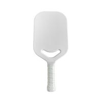 China White Pickleball Paddle Carbon Fiber Women Pickleball Paddle USAPA Approved for sale