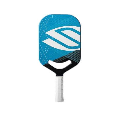 China Edgeless Design Carbon Fiber Pickleball Paddle for Training Kevlar Core 20mm Thickness for sale