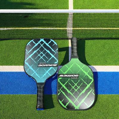 China Carbon Fiber Adults Pickleball Paddle USAPA Approved with Non-Slip Faux Leather Grip for sale