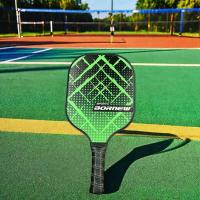 China Carbon Fiber Adults Pickleball Paddle USAPA Approved with Non-Slip Faux Leather Grip for sale