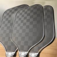 China Lightweight Pickleball Paddle with 3D Custom Design and 18K Carbon Fiber Honeycomb Core for sale