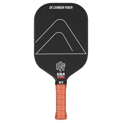 China Customizable USAPA Certified 3K Carbon Fiber Pickleball Racket Perfect for Pickleball for sale
