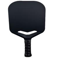China Black Composite Pickleball Paddles 16mm PP Honeycomb Pickleball Paddle for sale