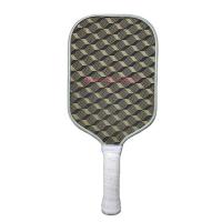 China 16.5*7.5 In Red KVL Aramid Pickleball Paddle With Honeycomb 16mm 14mm PP Core for sale