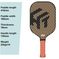 China Play Age Group 8-80 USAPA Approved PP Honeycomb Core 3K Carbon Fiber Pickleball Paddles for sale