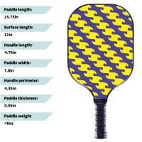 China Professional Glass Fiber Pickleball Paddle with USAPA Approval and PP Honeycomb Core for sale