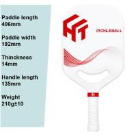 China USAPA Pickle Ball Paddle Set All Carbon Fiber Thermoformed Pickleball Paddle Custom Logo for sale