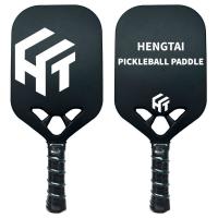 China 41.7cm Length PP Honeycomb Core Pickleball Paddle High Friction and T700 Carbon Fiber for sale