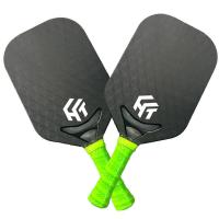China Raw Carbon Fiber Pickleball Paddle Custom Logo For MVP Pickleball Players for sale