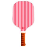 China Ergonomic Fiberglass Pickleball Paddles Pink Pickleball Racket Set OEM ODM for sale