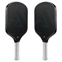 China T700 Carbon Fiber Black Pickleball Paddle with PP Honeycomb Core and Frosted Surface for sale