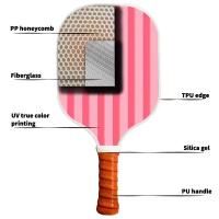 China 16mm T300 Pickleball Paddle Set Custom Logo With Bubble Bag Packaging for sale